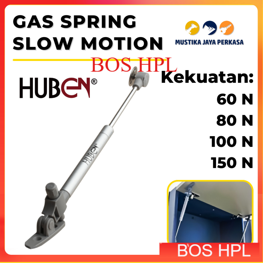 Jual Gas Spring Huben GSM Hidrolik Motor Pintu Slow Motion Pintu Laci ...