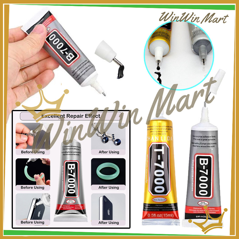 Jual 15ml Lem Casing Hitam Serbaguna/Lem Lcd Touchscreen/Lem T7000 ...