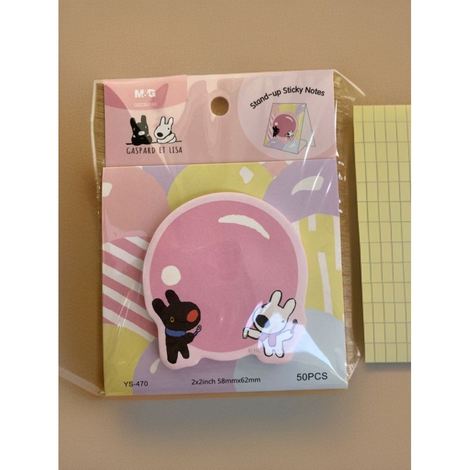 Jual M&G Stand-up Sticky Notes 2x2 inch / Catatan Tempel GASPARDET LISA ...