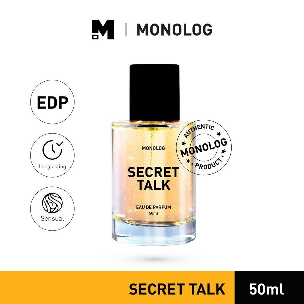 Jual Monolog Perfumery - SECRET TALK - Eau De Parfum 50ml | Shopee ...