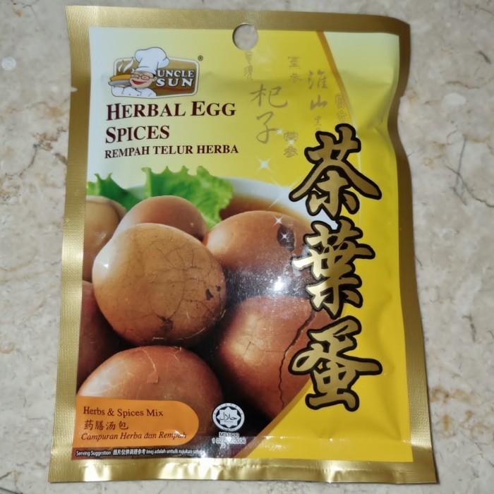 Jual Telur Teh Cha Ye Dan Herbal Egg Spices Sachet Rempah Herba uncle ...