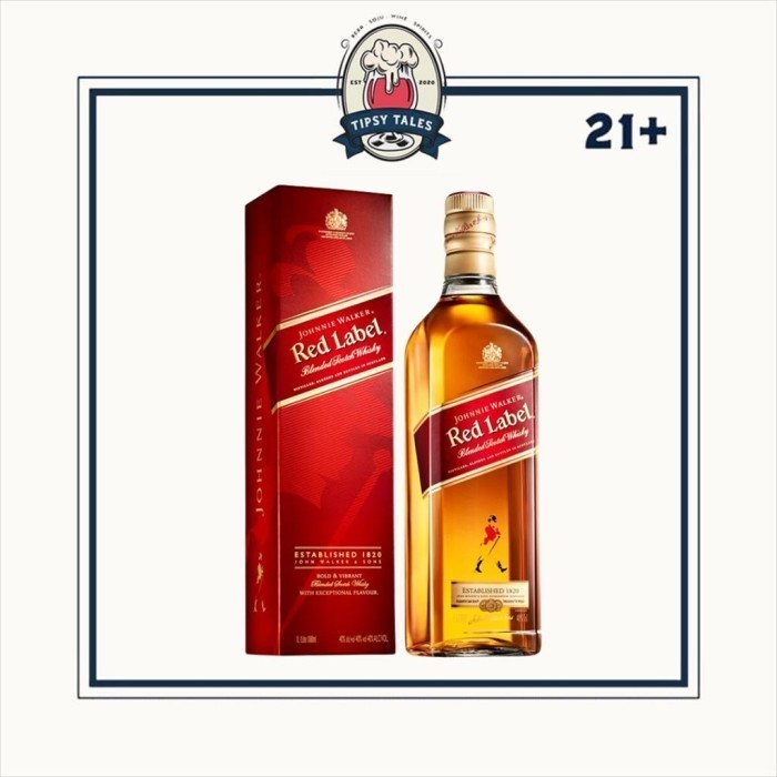 Jual Johnnie Walker Red Label 1 Liter | Shopee Indonesia
