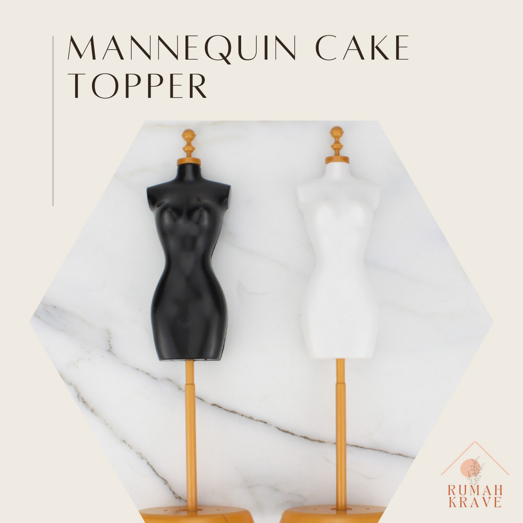 Jual RUMAH KRAVE - Mannequin Dress Cake Topper | Shopee Indonesia