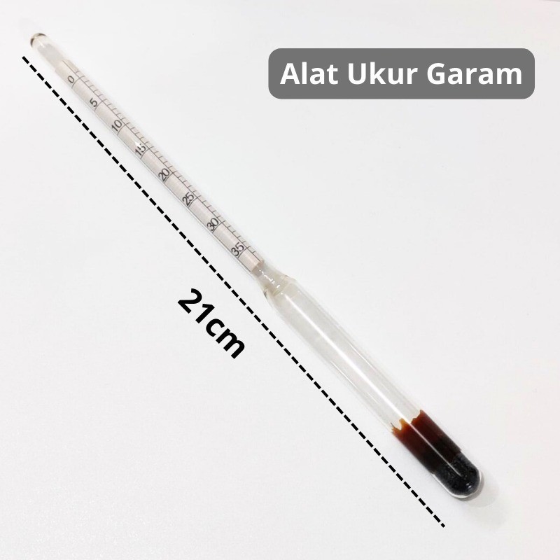 Jual Salinometer Alat Ukur Kadar Garam Baume Salino Meter 0-35 ...