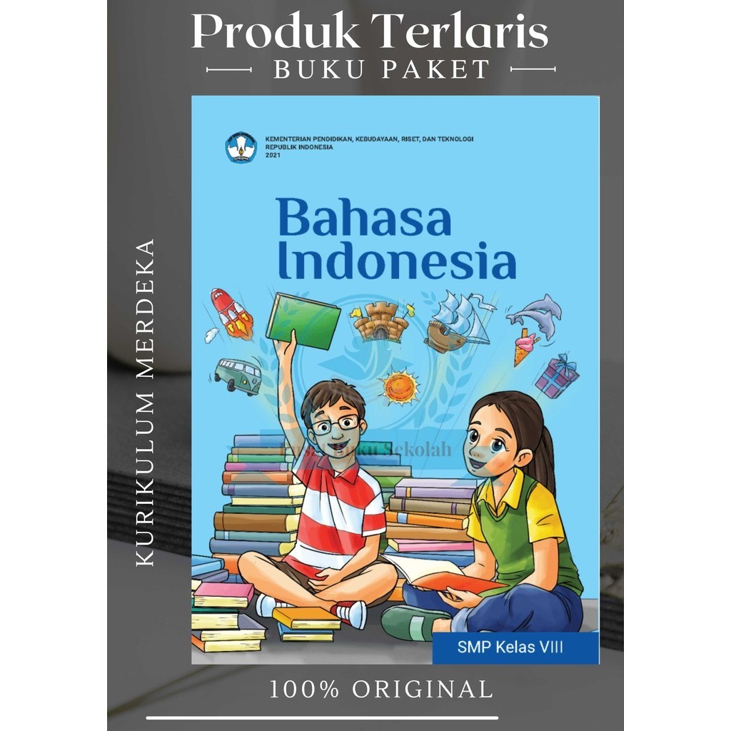 Jual Buku Paket Siswa Bahasa Indonesia Kelas 8 SMP Kurikulum Merdeka Terbaru 2024 | Shopee Indonesia
