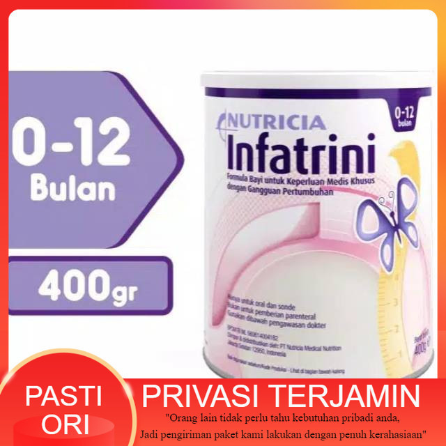 Jual Susu Infatrini 400gr / infatrini 400 gr ready stock / Infatrini ...