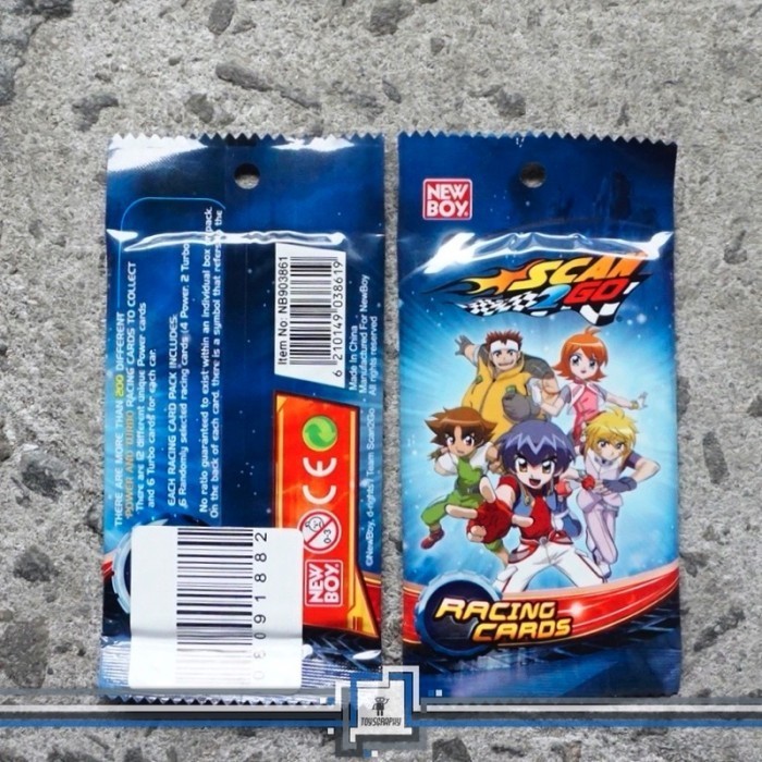 Jual New Boy Scan 2 Go Racing Cards Scan2go Card Kartu barcode | Shopee ...