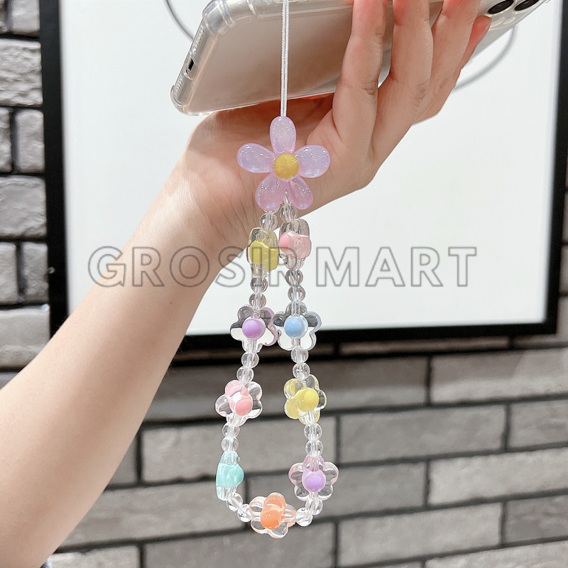 Jual Phone Straps HP Gantungan HP Gelang HP Korean Chain Bead Pelindung ...