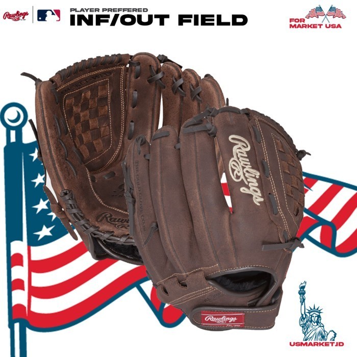 Jual Sarung Tangan Rawlings Player Preferred Infield Outfield Baseball ...
