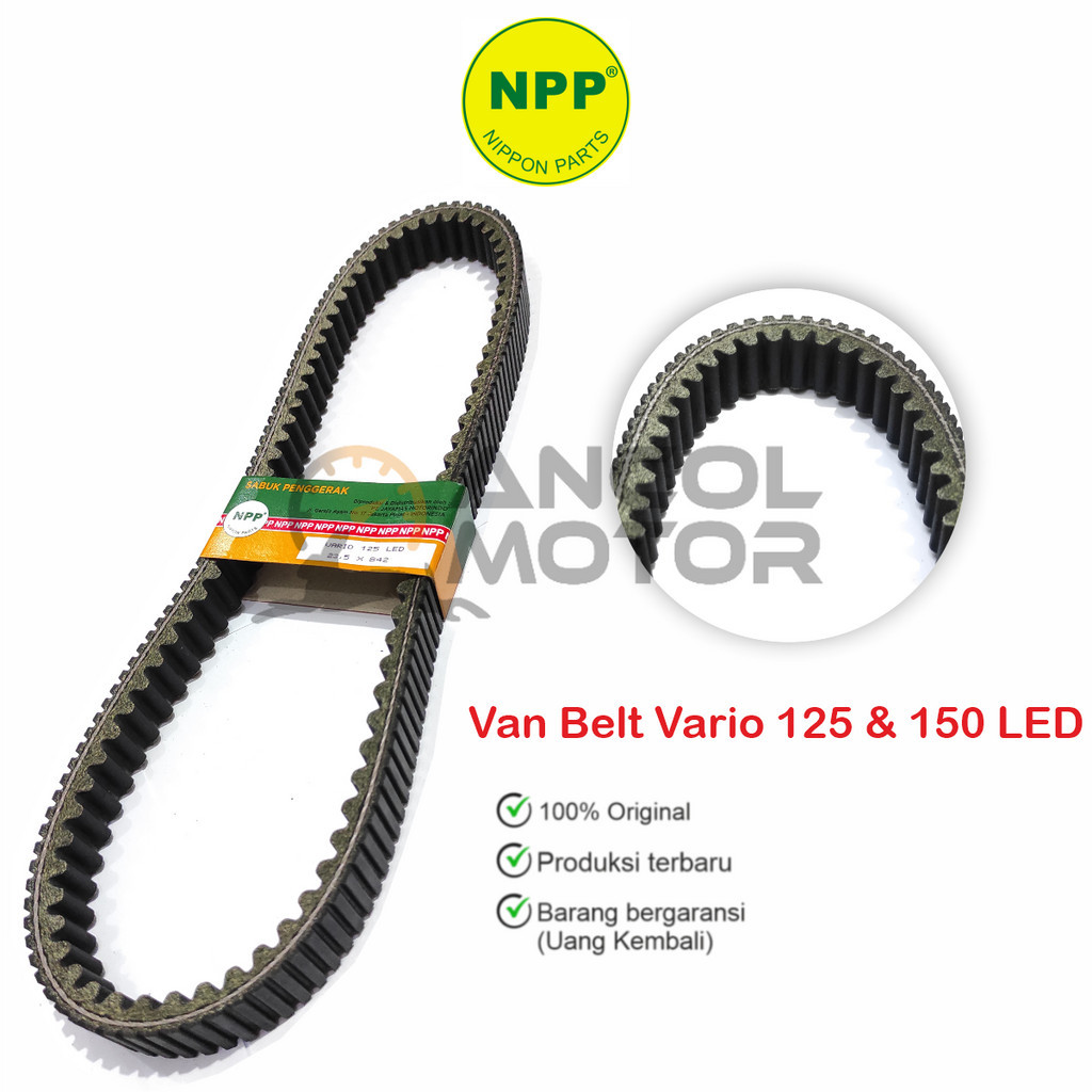 Jual NPP V Belt Vario 125 150 LED ESP Vbelt Timing Van Belt CVT Motor ...