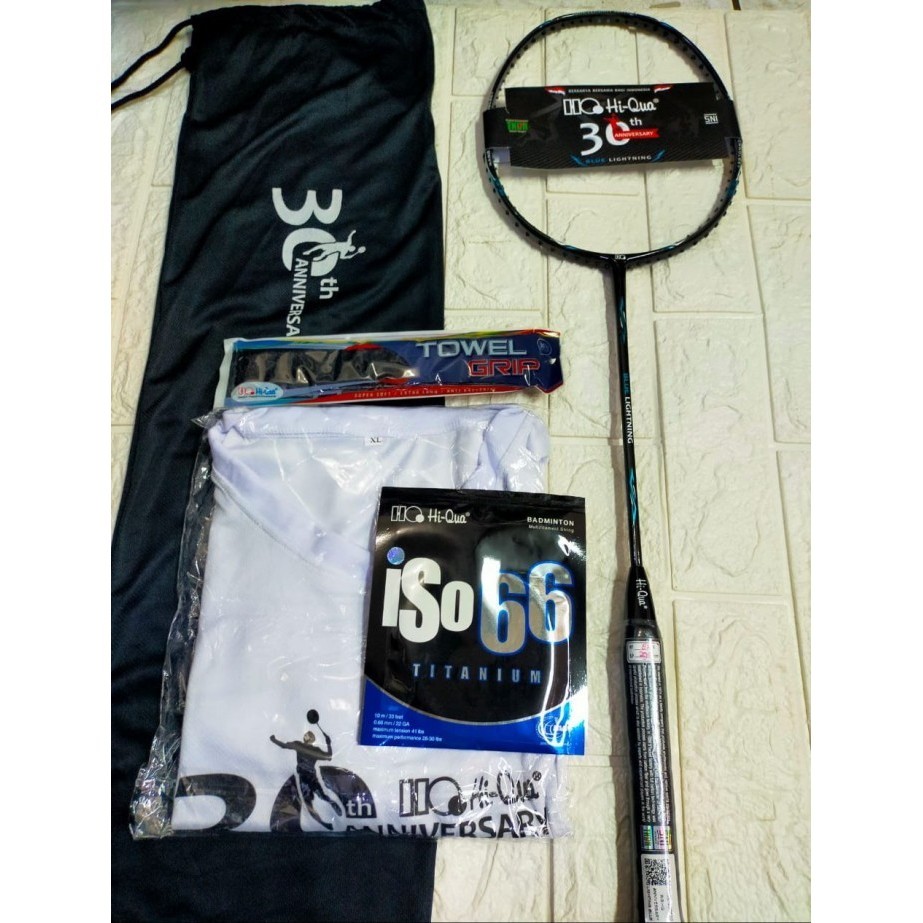 Jual Raket Badminton HIQUA HQ LIGHTNING 30Th ANNIVERSARY SPECIAL ...