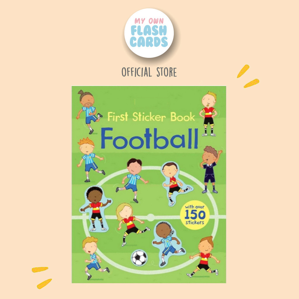 Jual Football - First Sticker Book Sepak Bola Soccer Buku Stiker Anak ...
