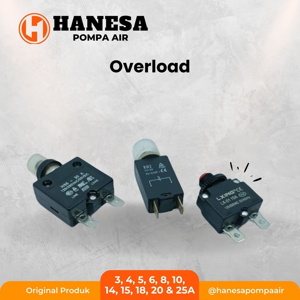 Jual OVERLOAD Pompa Air Submersible Pump (Protector Switch/Circuit ...