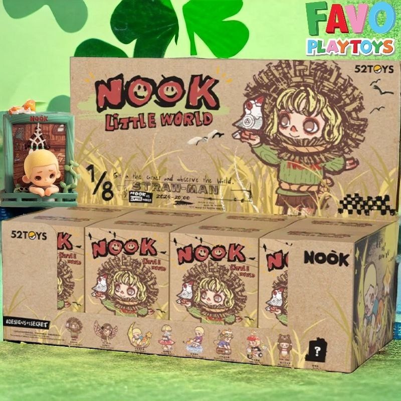 Jual 52TOYS NOOK - Little World Series - FULL SET 8 PCS Blind Box ...