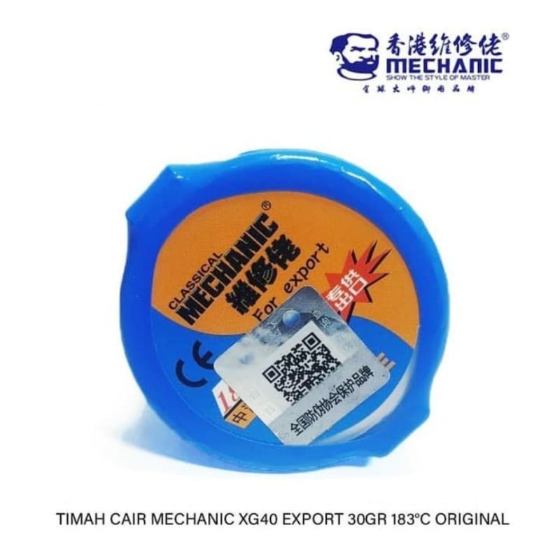 Jual Timah Cair / Timah Pasta / Solder Pasta 30GR Original Mechanic ...