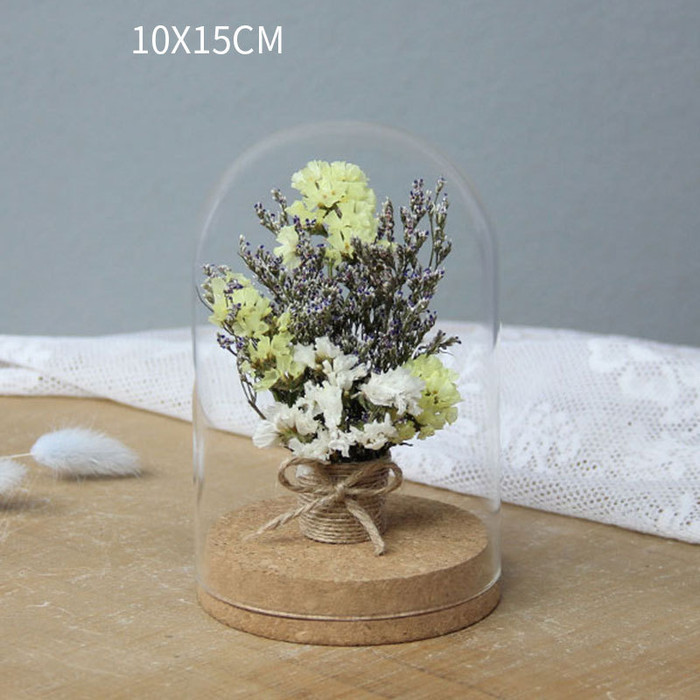 Jual Bunga Dekorasi Kaca Eternal Flower Dome Glass Cover | Shopee Indonesia