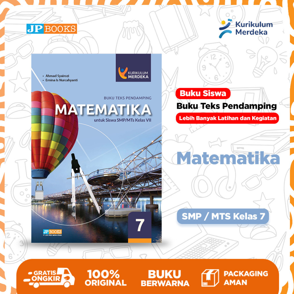 Jual JP Books – Buku Teks Siswa Pendamping Kurmer Sekolah Matematika ...
