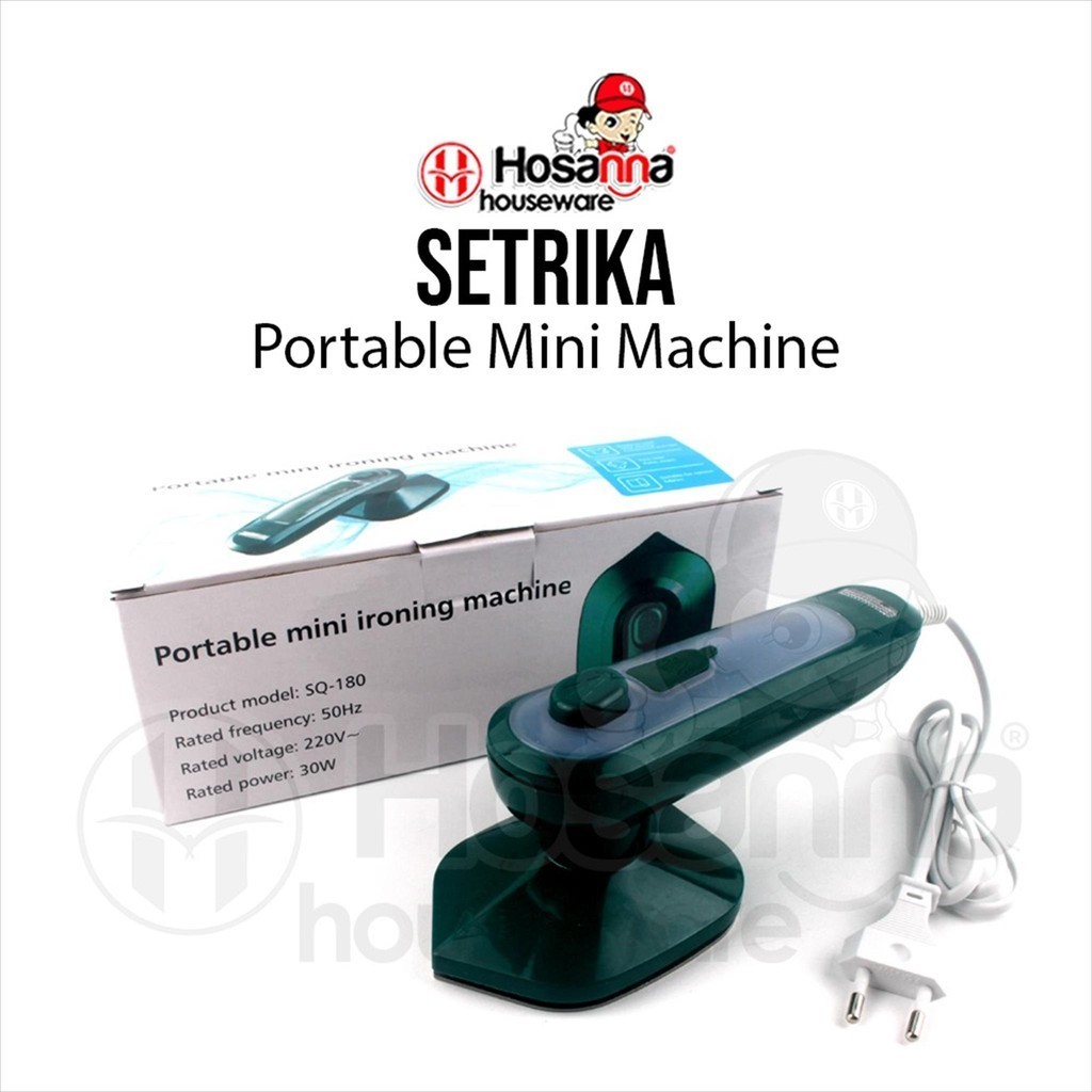 Jual Setrika Portable 2in1 30watt / Setrika Travel Spray | Shopee Indonesia