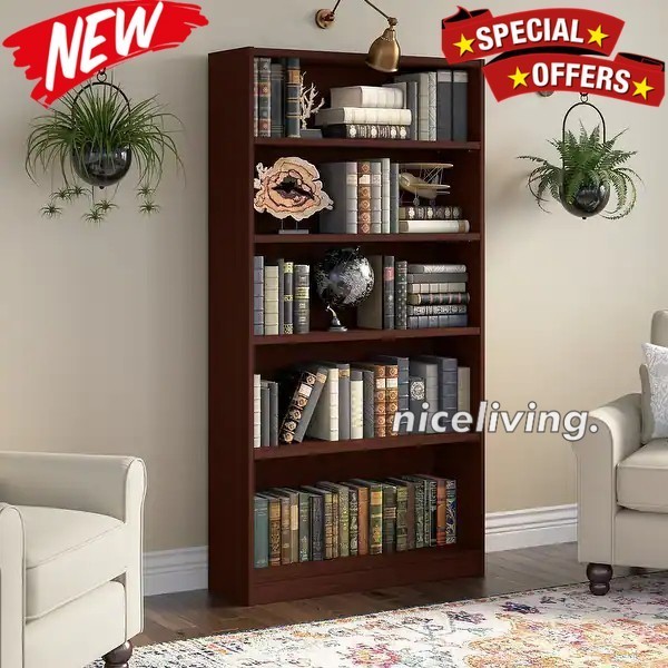 Jual Rak buku minimalis terbaru lemari buku kayu jati modern terlaris ...