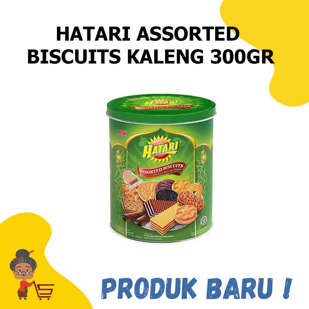 Jual HATARI ASSORTED BISCUITS KALENG 300GR / HATARI ASSORTED BISCUITS ...