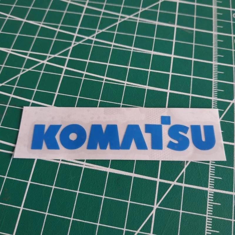 Jual STIKER CUTTING STICKER timbul logo komatsu FREE FOR CUSTOM ...