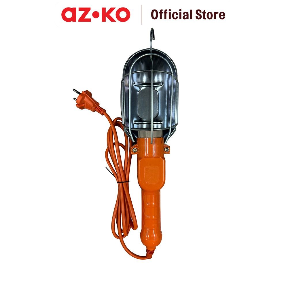 Jual AZKO Krisbow Lampu Kerja E27 - Oranye worklight working light ...