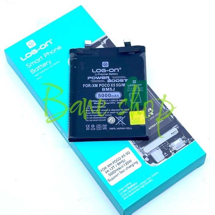 Jual BATERAI XIAOMI POCO X5 5G - MI 12T - REDMI K50 BM5J BM-5J POWER ...