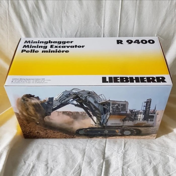Jual NZG 1/50 Excavator Liebherr R9400 Front Shovel Diecast Miniatur ...
