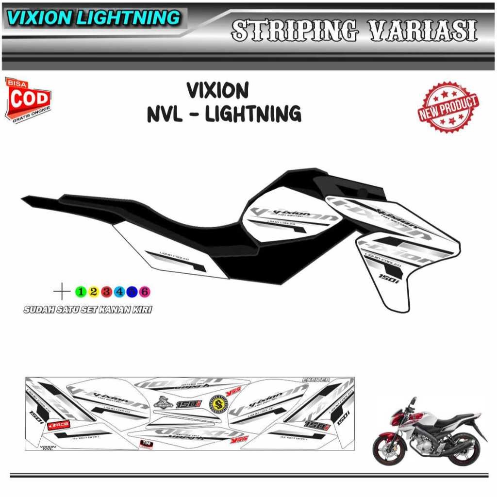 Jual STRIPING VARIASI MOTOR YAMAHA VIXION NVL NEW TAHUN 2012 - 2015 ...