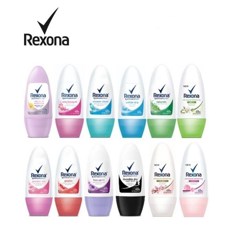 Jual Rexona Roll On Women & Men 45ml All Varian | Shopee Indonesia