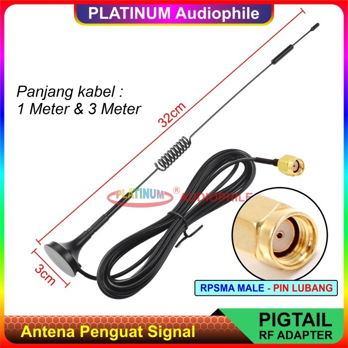Jual JT99 Antena Pigtail Modem Router Wifi Penguat Signal MiFi RF ...