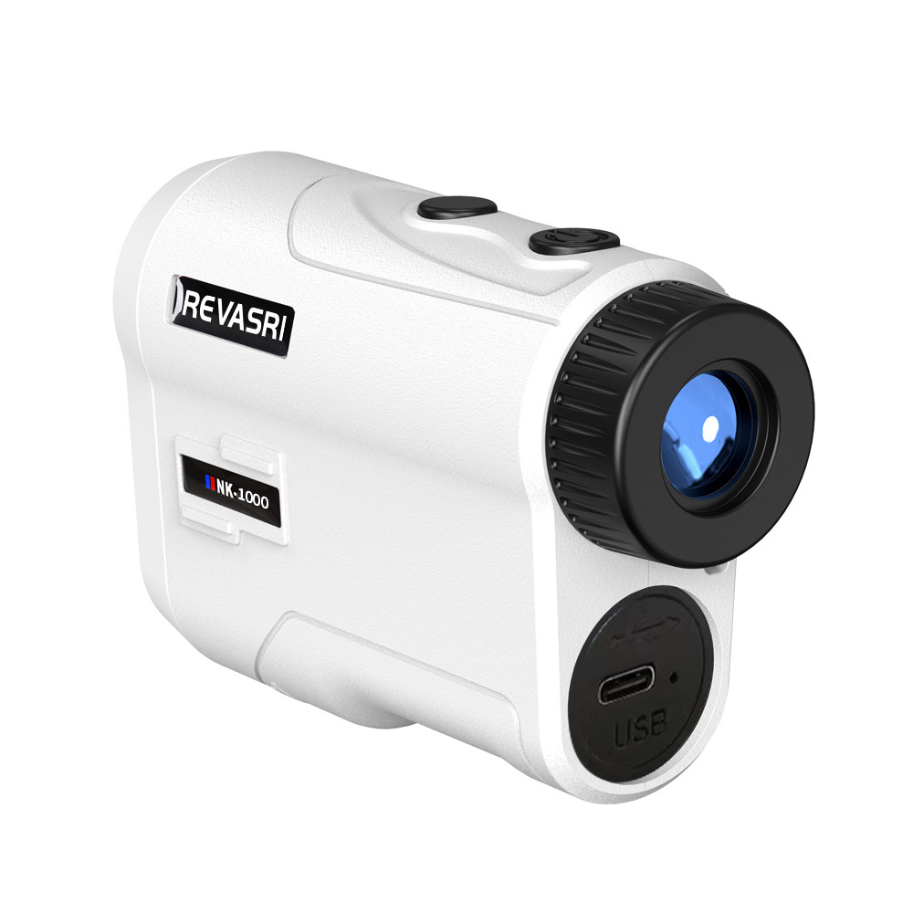 Jual REVASRI Golf Rangefinder Rechargeable Distance Meter with Slope Switch and Flag Lock ...