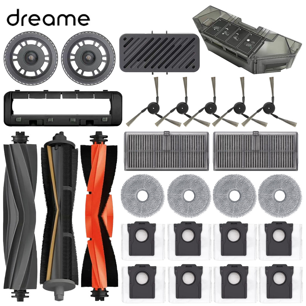 Jual Dreame Bot X40 Ultra / X40 Pro Robot Vacuum Cleaner Spare Accessory Parts Kit Rubber Main ...
