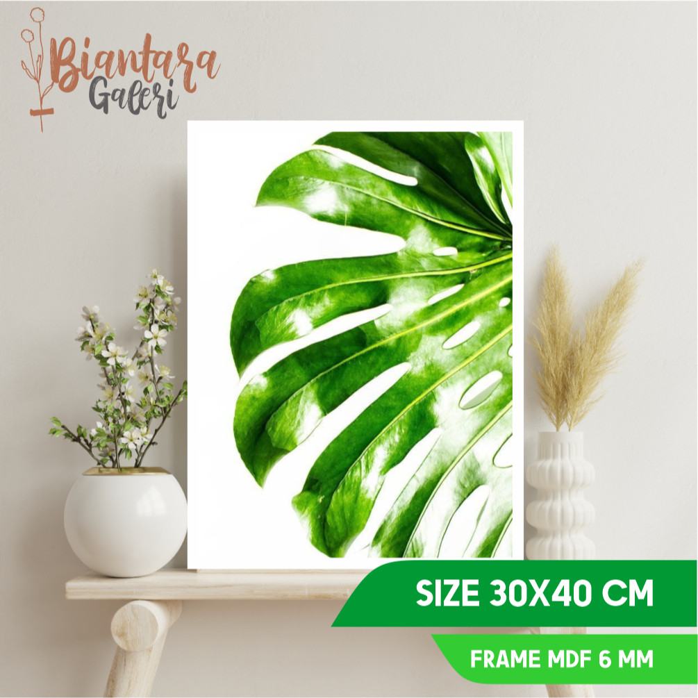 Jual UKURAN JUMBO 30X40 CM HIASAN DINDING KAMAR BUNGA REALISTIC FRESH ...