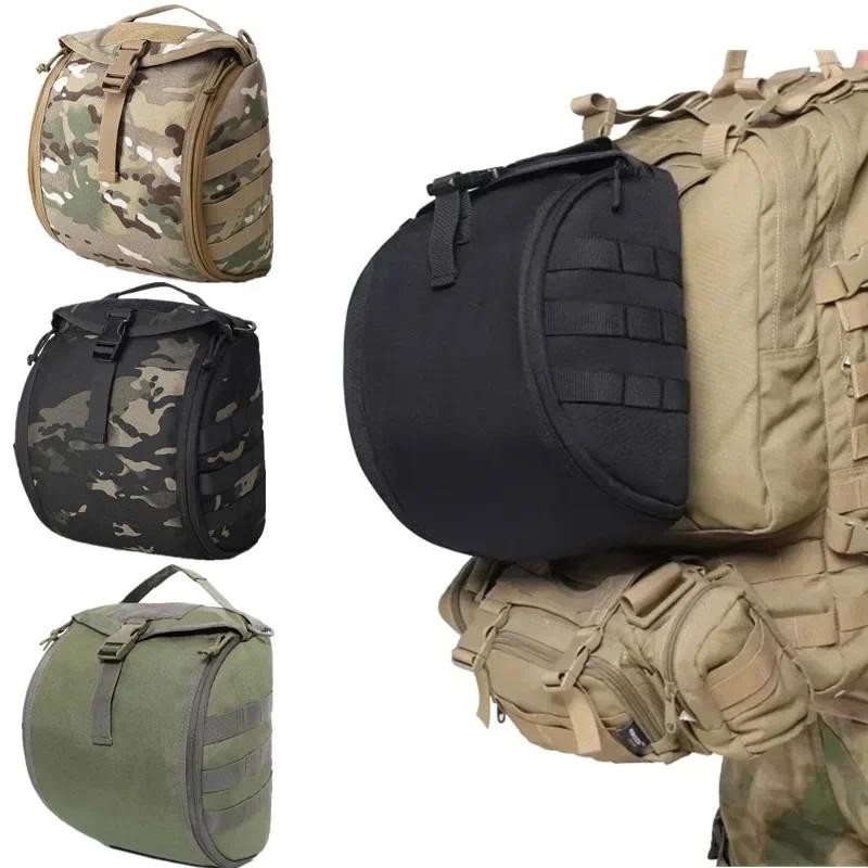 Jual Tactical Helmet Bag Pack Multi-Purpose Molle Storage Carrying ...