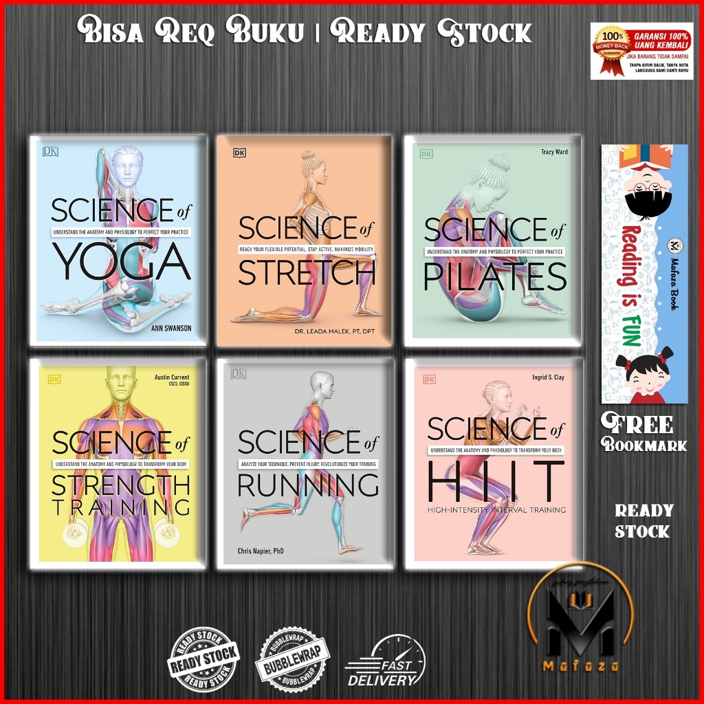 Jual Science of Pilates | Science of Stretch | Science of Yoga ...