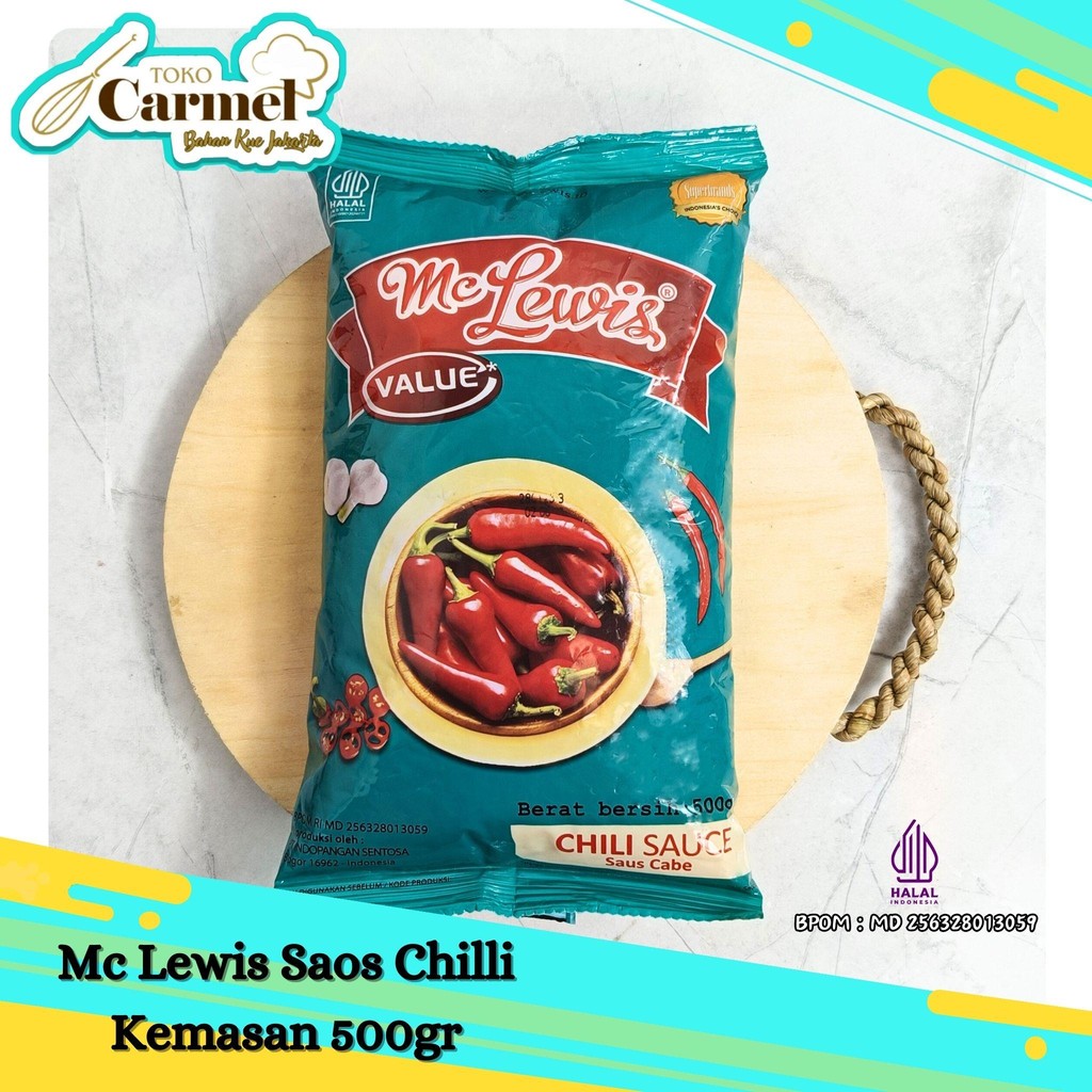 Jual Mc Lewis Saos Tomat Saos Sambal Ekonomis 500gr | Shopee Indonesia