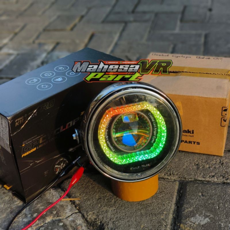 Jual Biled Ninja R/SS Beebot GP Cyclops sett/ Batok Ninja Shord RGB ...