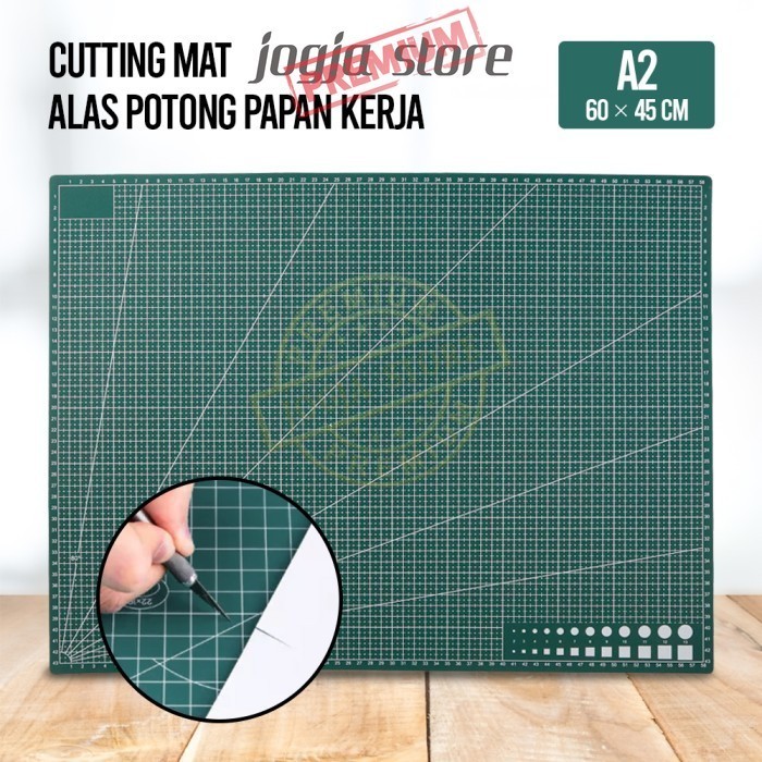 Jual Cutting Mat A2 Premium /Cutting Board /Alas Potong Kertas PVC Paper A2 | Shopee Indonesia