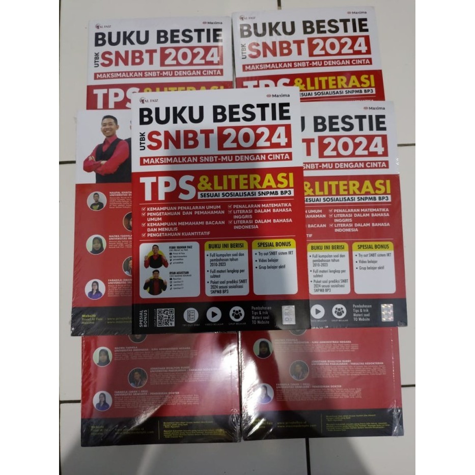 Jual Buku Bestie Utbk Snbt 2024 Tps Dan Literasi Maxima Alfaiz Shopee