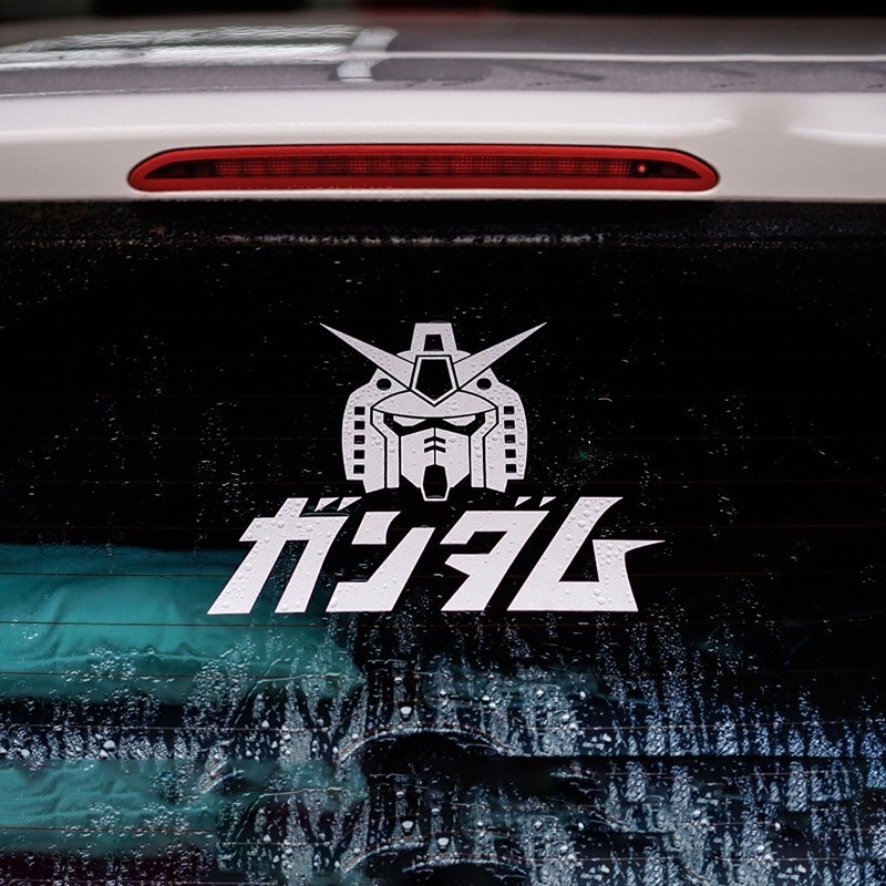 Jual Stiker Hologram Gundan Car Sticker Anime Cartoon Mobile Suit ...