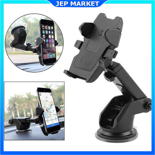 Jual Stand Holder HP Dashboard MOBIL Jepit 360 Derajat 3 in 1 HD 35 ...