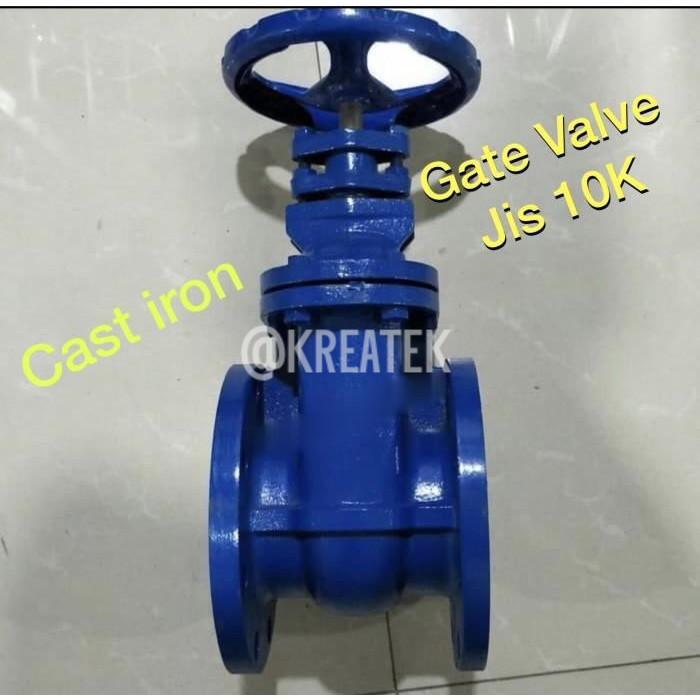 Jual 8" Gate Valve Jis 10k -8 inch Cast iron -Flange 10 K Stop Kran DN 200 | Shopee Indonesia