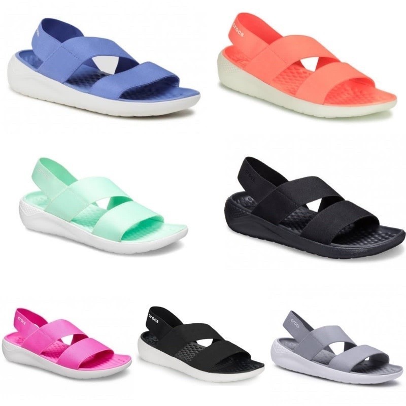 Jual Crocs Literide Strecth Women / Literide Stretch / Sandal Karet ...