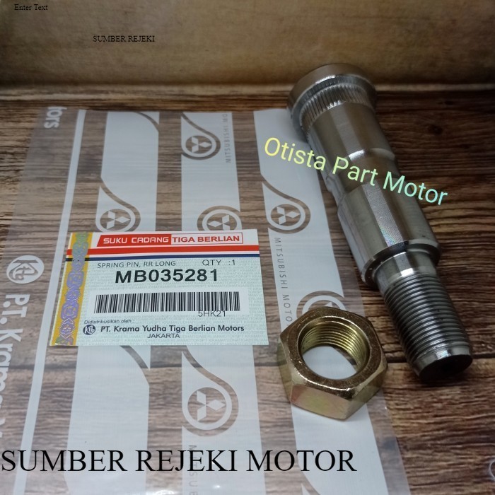 Jual LEAF SPRING PIN PEN SHACKEL PS100 PS120 PS110 PS125 PS135 CANTER ...