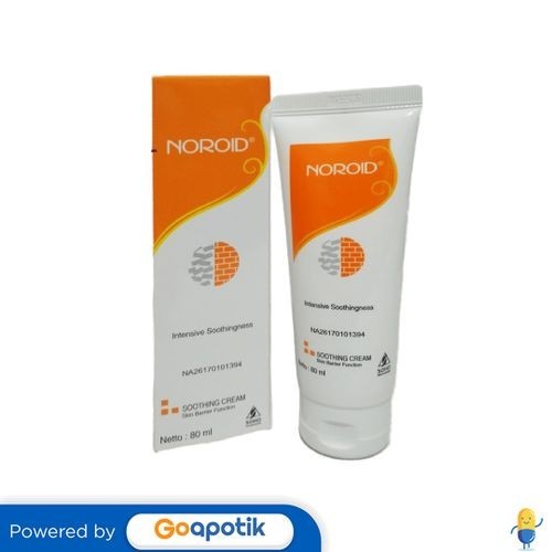 Jual Noroid Soothing Cream 80 Ml Tube | Shopee Indonesia