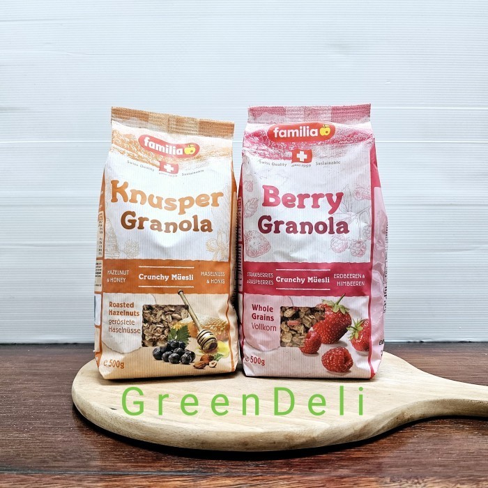 Jual Familia Granola Knusper Crunch - 500G [IMPORT SWISS] | Shopee ...