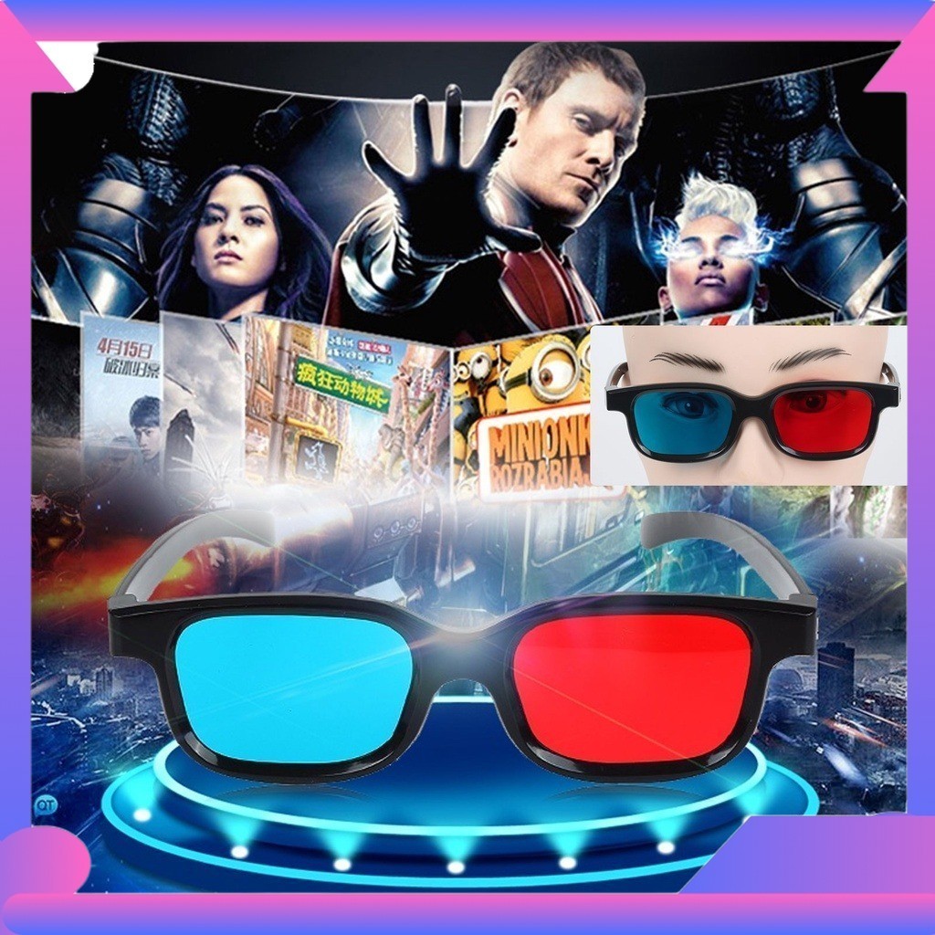 Jual Kacamata 3D Kaca Mata 3 Dimensi Cinema Film Movie Glasses Frame ...