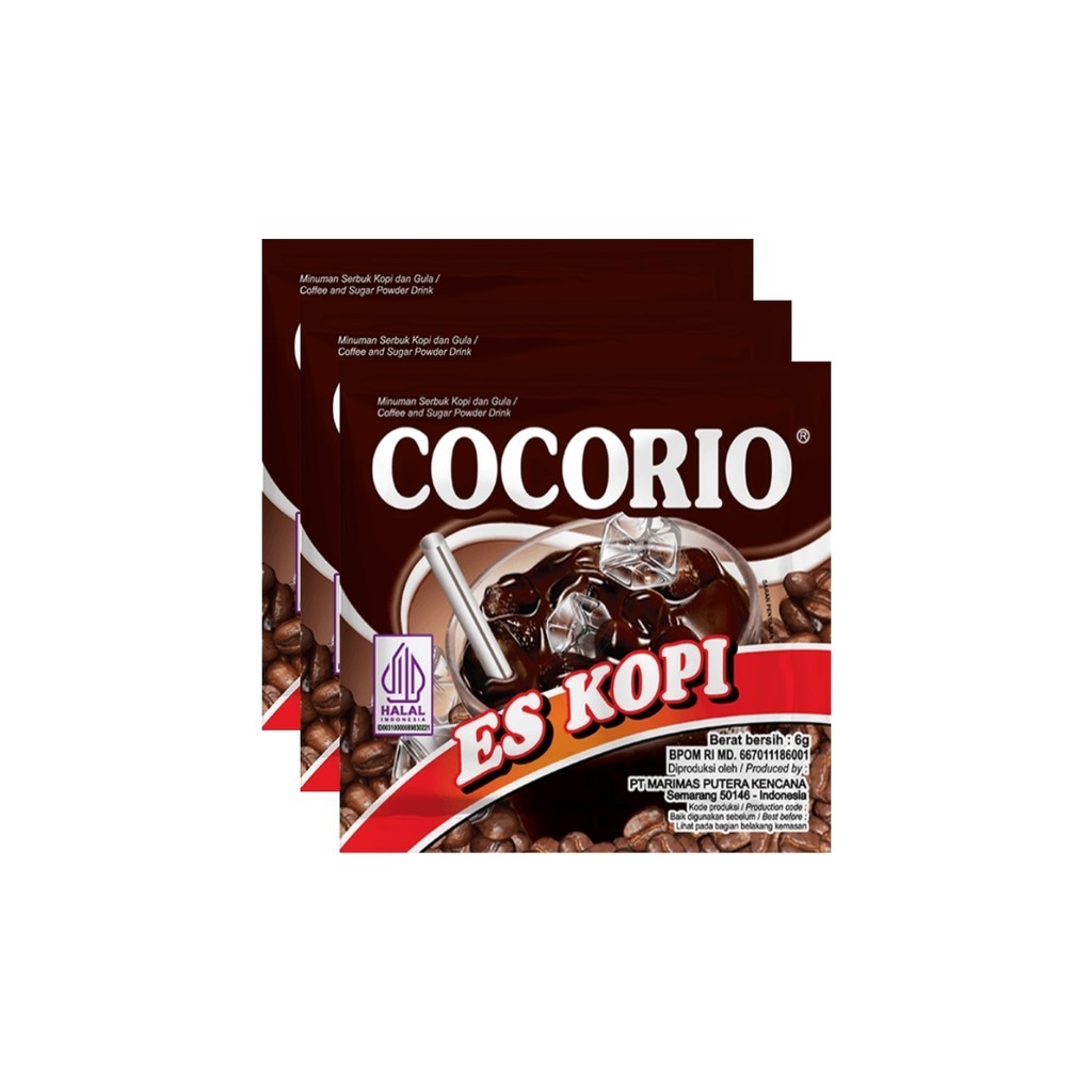 Jual COCORIO ES KOPI Kemasan Sachet M88 | Shopee Indonesia