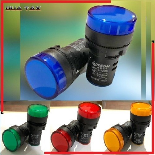 Jual LAMPU PILOT 220V LAMPU INDIKATOR 220V AC POM MINI DIGITAL ...